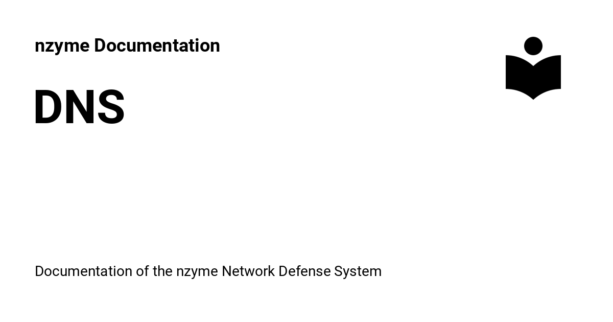 DNS - nzyme Documentation